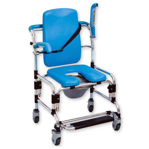 Aspire Aluminium Mobile Shower Commode – GHSS