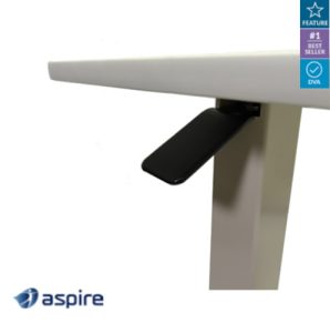Aspire Overbed Table - Laminate Flat Top | Gillespies Hire & Sales Service