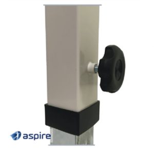 Aspire Overbed Table - Laminate Flat Top | Gillespies Hire & Sales Service